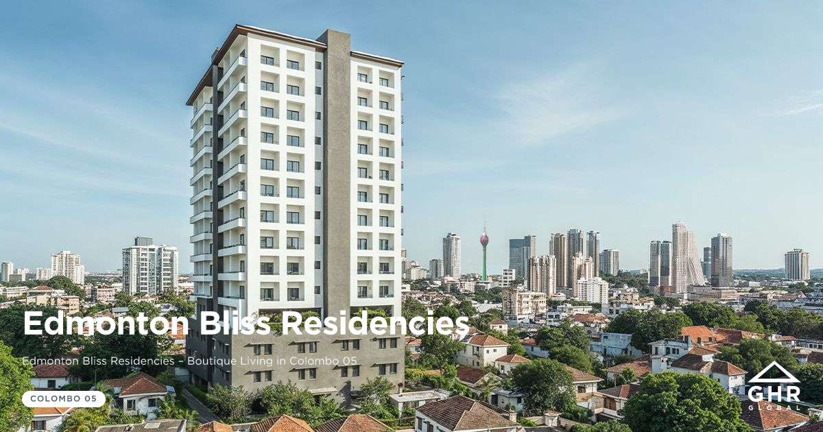 Modern Apartments for Sale in Colombo 05 | Edmonton Bliss Residencies